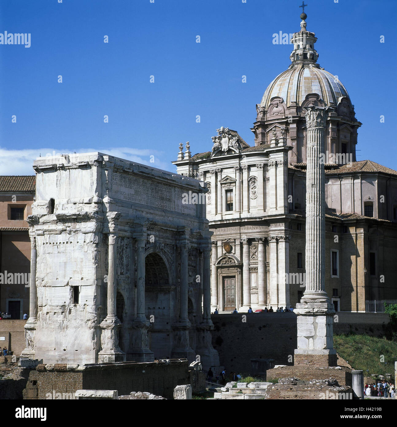 Septimius severus bogen -Fotos und -Bildmaterial in hoher Auflösung – Alamy