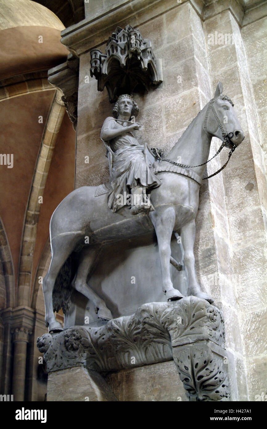 Deutschland, Bayern, Bamberg, Dom, detail, freeze Frame "Bamberger ...