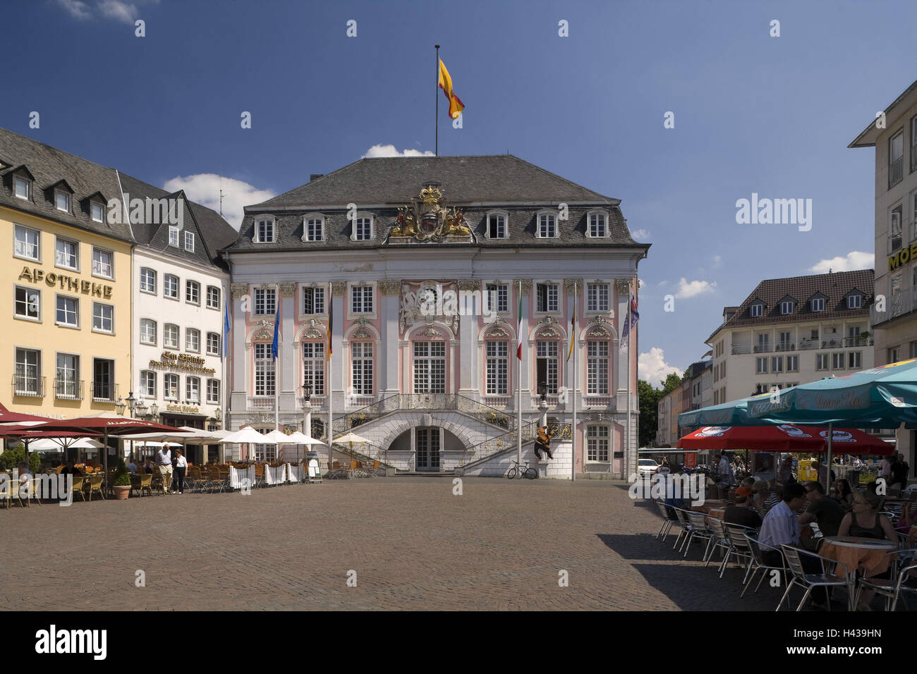 Deutschland, Nordrhein-Westfalen, Bonn, Marktplatz, Rathaus, Stadt ...