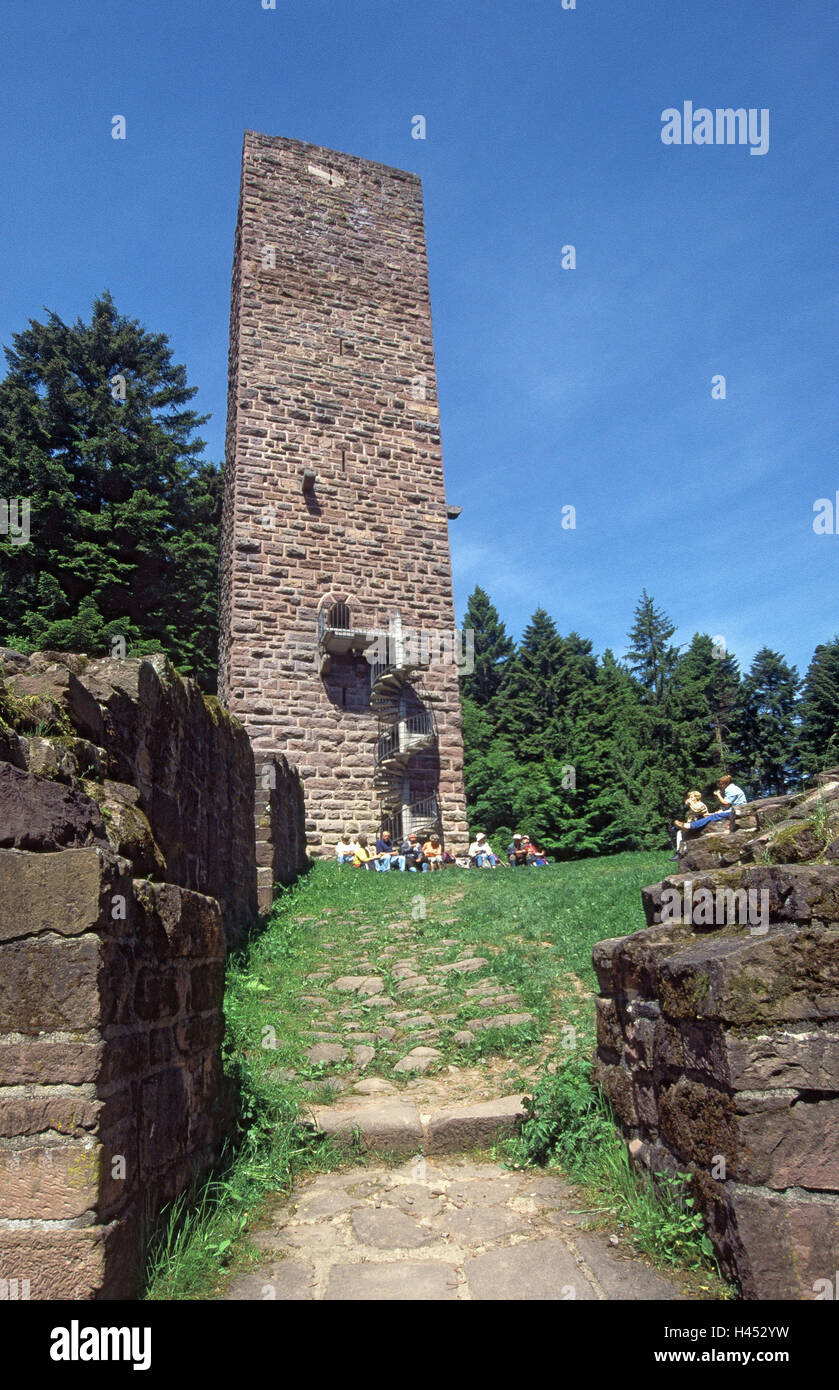 Deutschland, Baden-Wurttemberg, des Pfalzgrafen Weiler ...