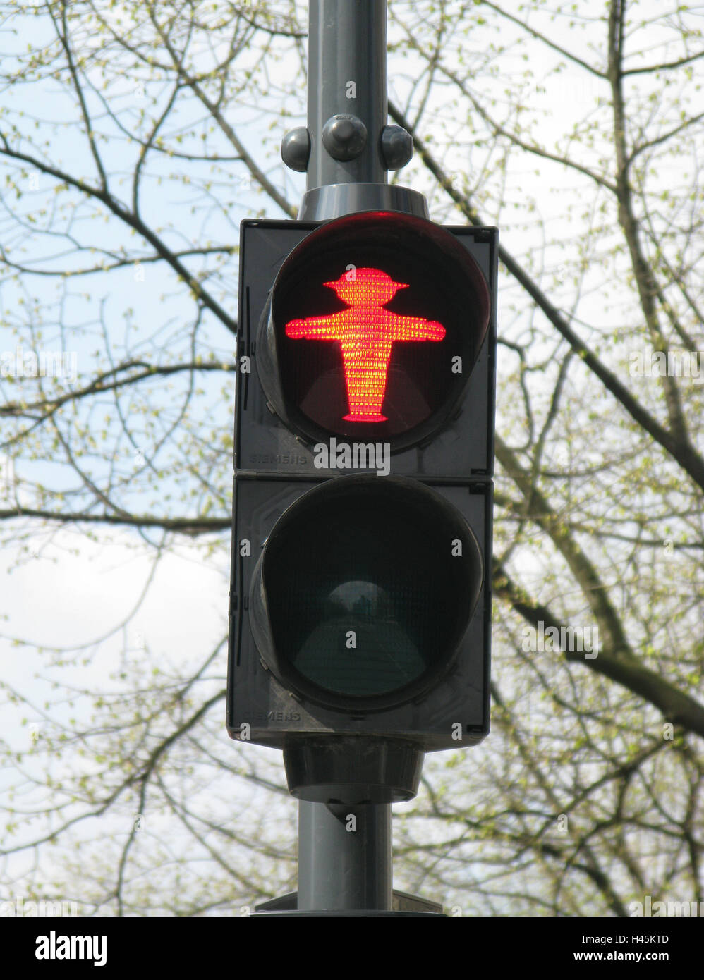Deutschland, Berlin, Fußgängerüberweg Licht, "Berlin Ampel Männlein ...