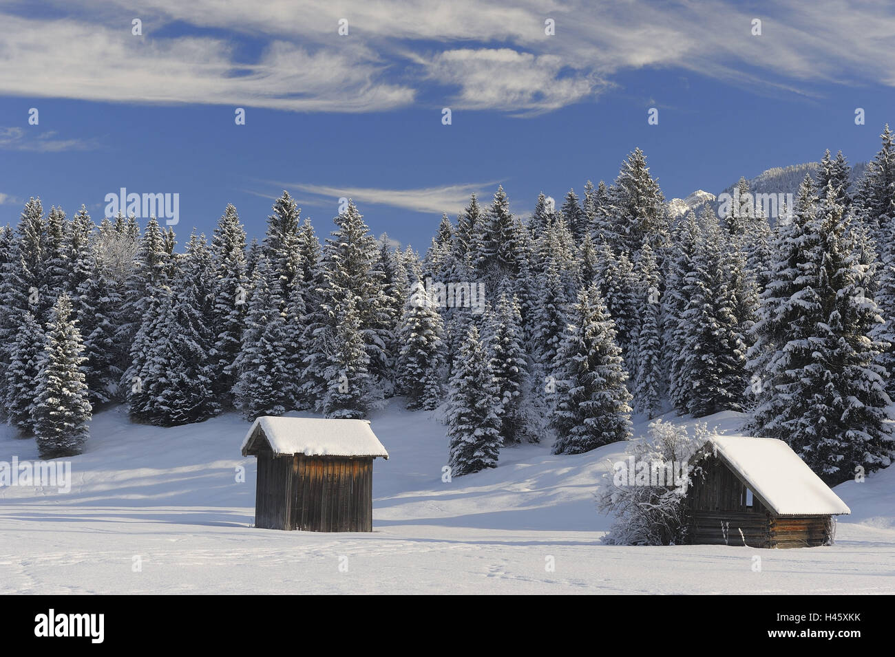 Barn Winter Germany Stockfotos und -bilder Kaufen - Alamy