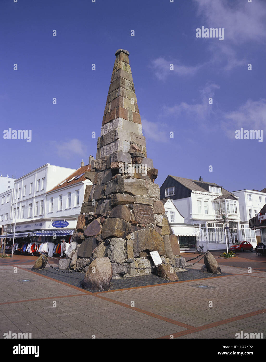 Deutschland, Niedersachsen, Insel, Norderney, Kaiser Wilhelm Denkmal ...