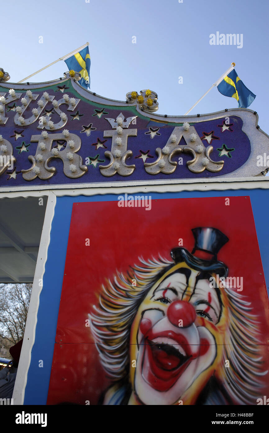 Circus posters clown -Fotos und -Bildmaterial in hoher Auflösung – Alamy