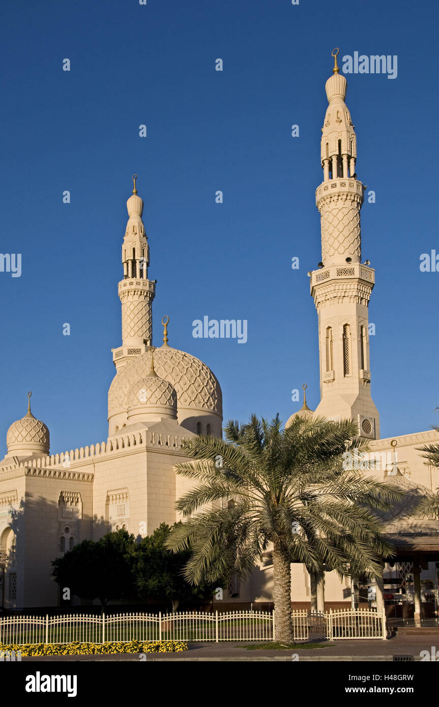 VAE, Dubai, Moschee, Religion, Islam, Architektur, majestätisch ...