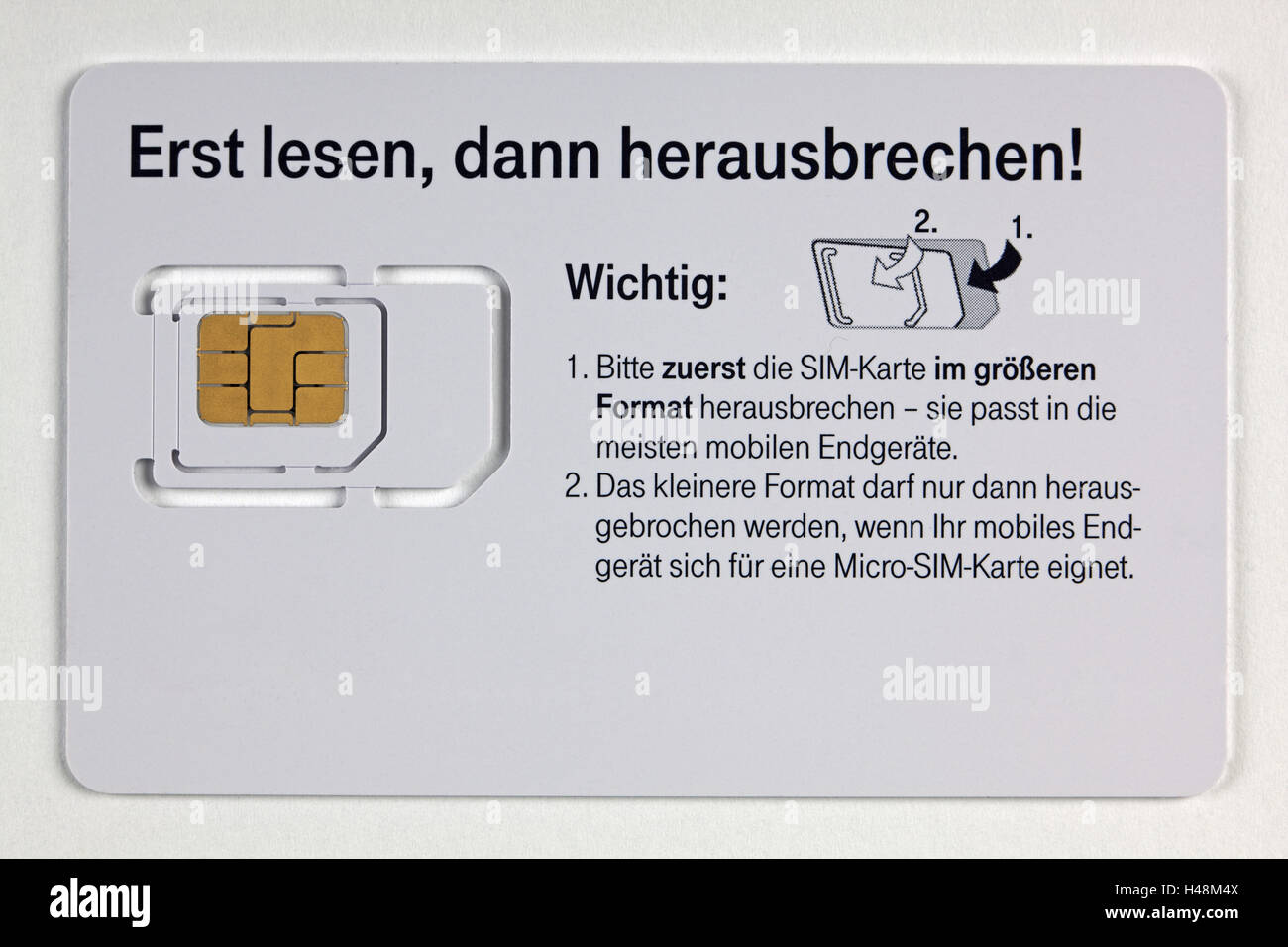 Sim Card Stockfotos und -bilder Kaufen - Alamy