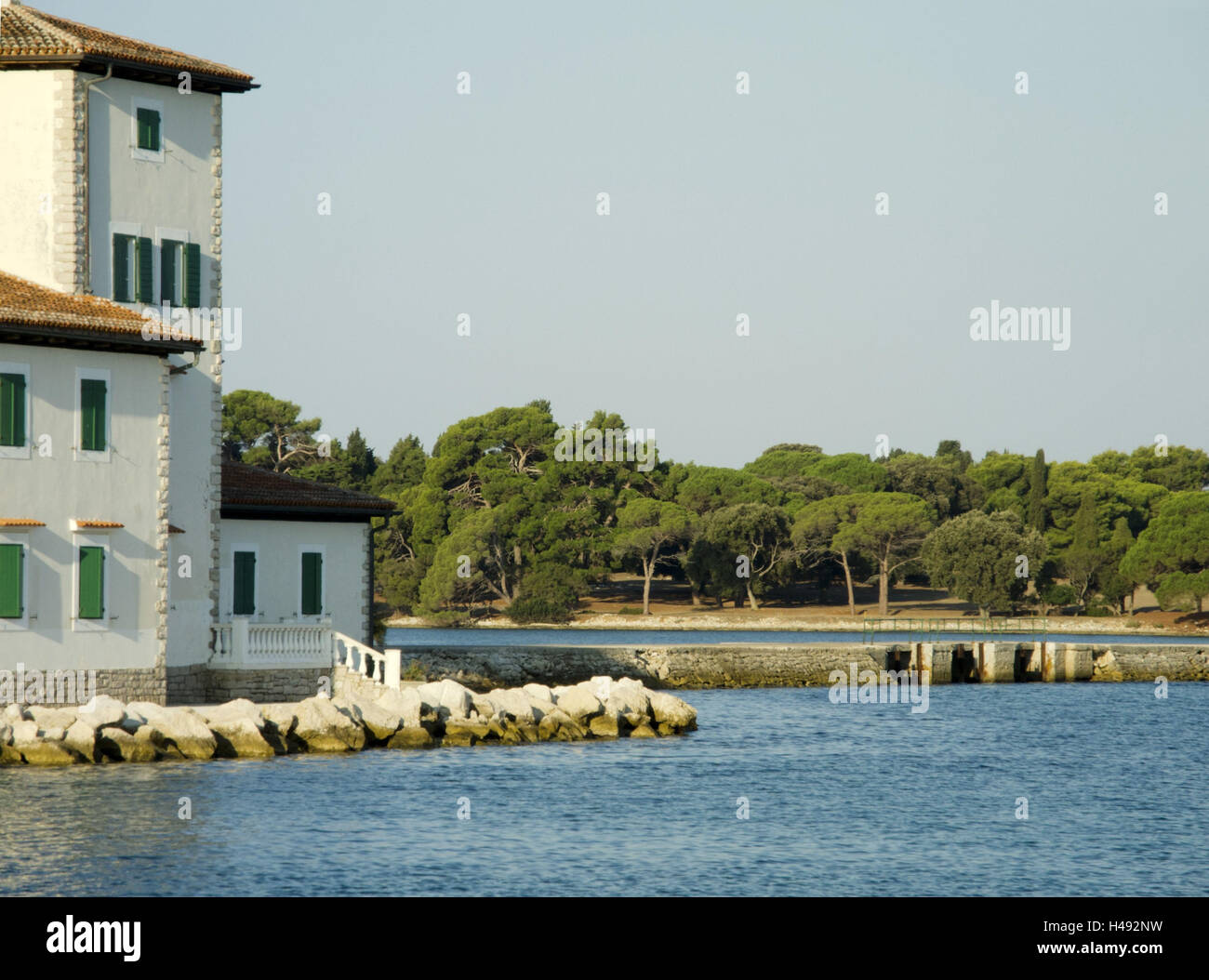 Kroatien, Istrien, Insel Veli Brijuni in den Nationalpark Brijuni ...