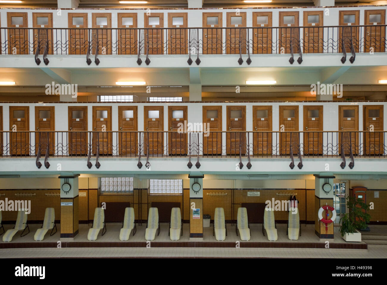 Österreich, Wien, Lieblingsraum Reumann, Amalienbad, Schwimmhalle, 1923 ...