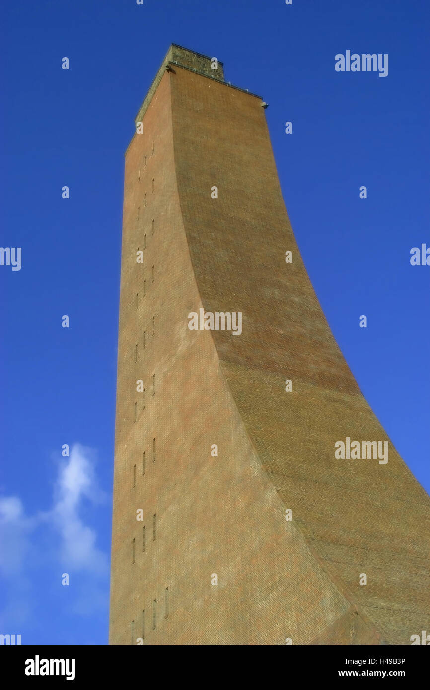 Deutschland, Schleswig - Holstein, Laboe, Marine TPZ-Denkmal, von unten ...