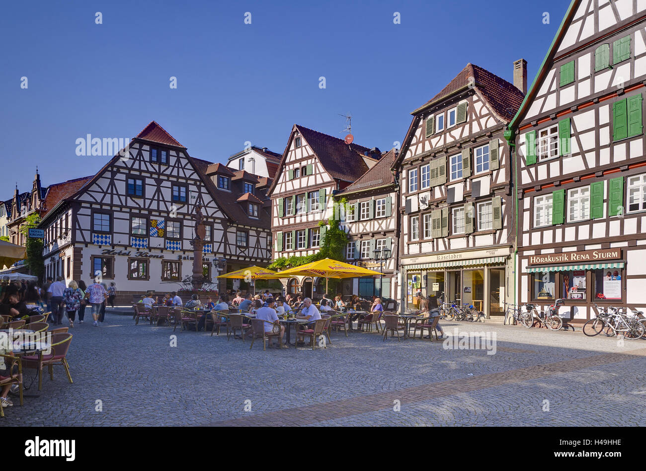 Deutschland, Baden-Württemberg, Kraichgau (Region), Bretten (Dorf ...