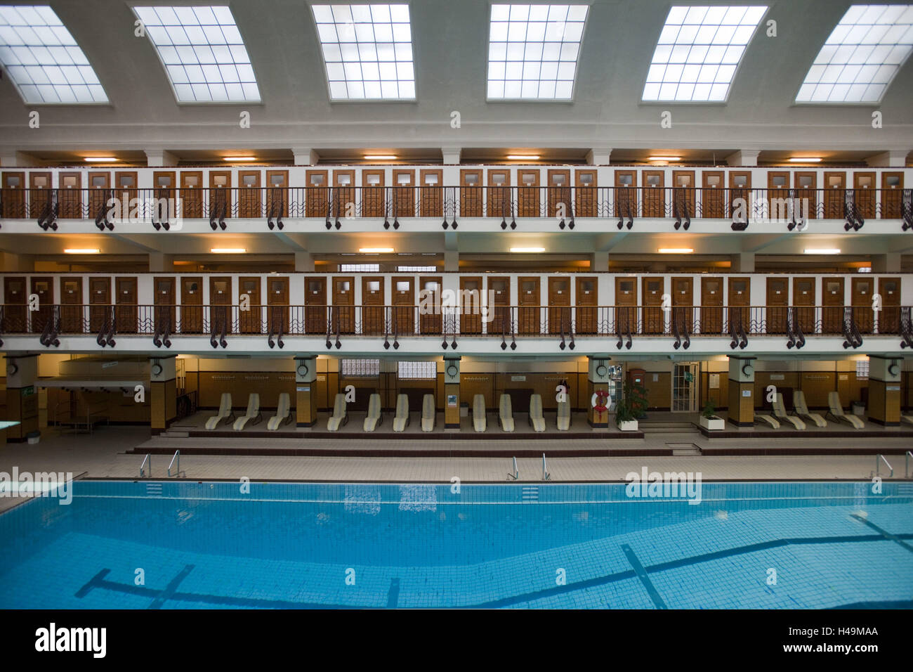 Österreich, Wien, Lieblingsraum Reumann, Amalienbad, Schwimmhalle, 1923 ...