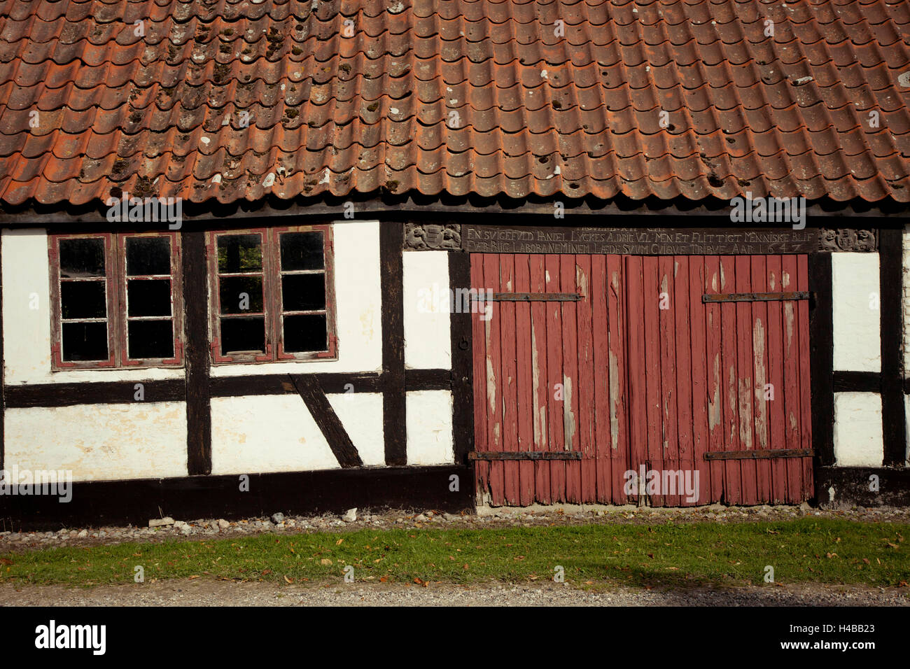Scheune, Bauernhof, Architektur, alte, Fachwerk Stockfotografie - Alamy