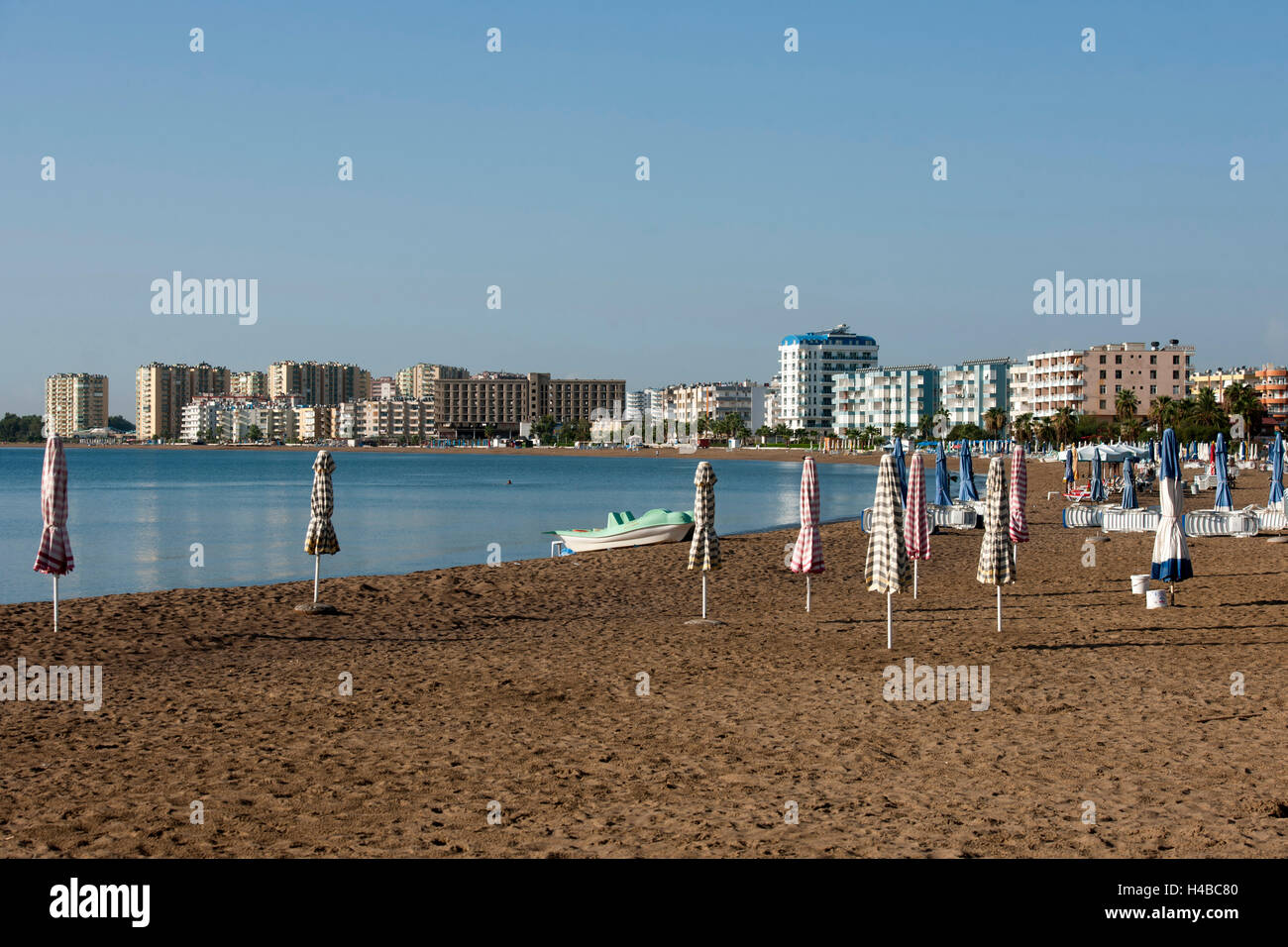 Türkei, Provinz Mersin (Icel), Silifke, Strand Atakent / Susanoglu ...