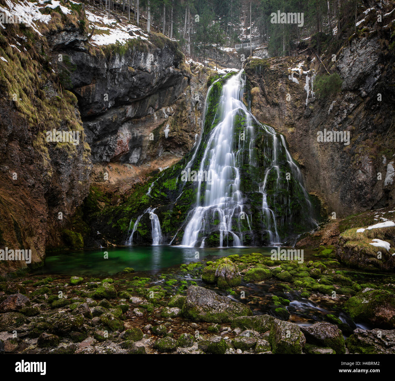Wasserfall in Golling, Salzburg, Österreich Stockfotografie - Alamy