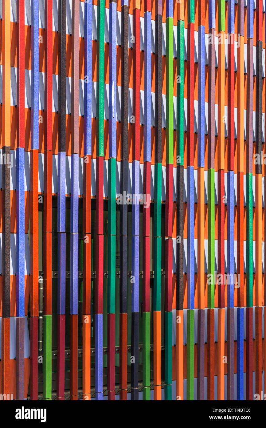 Museum Brandhorst, detaillierte Ansicht der Fassade, im Jahr 2009 ...