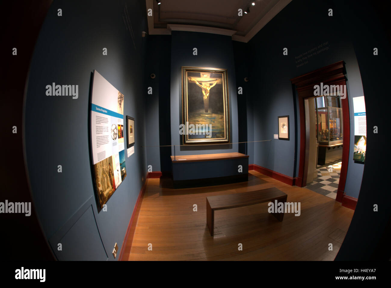 Christ of st john of the cross by dali -Fotos und -Bildmaterial in hoher Auflösung – Alamy