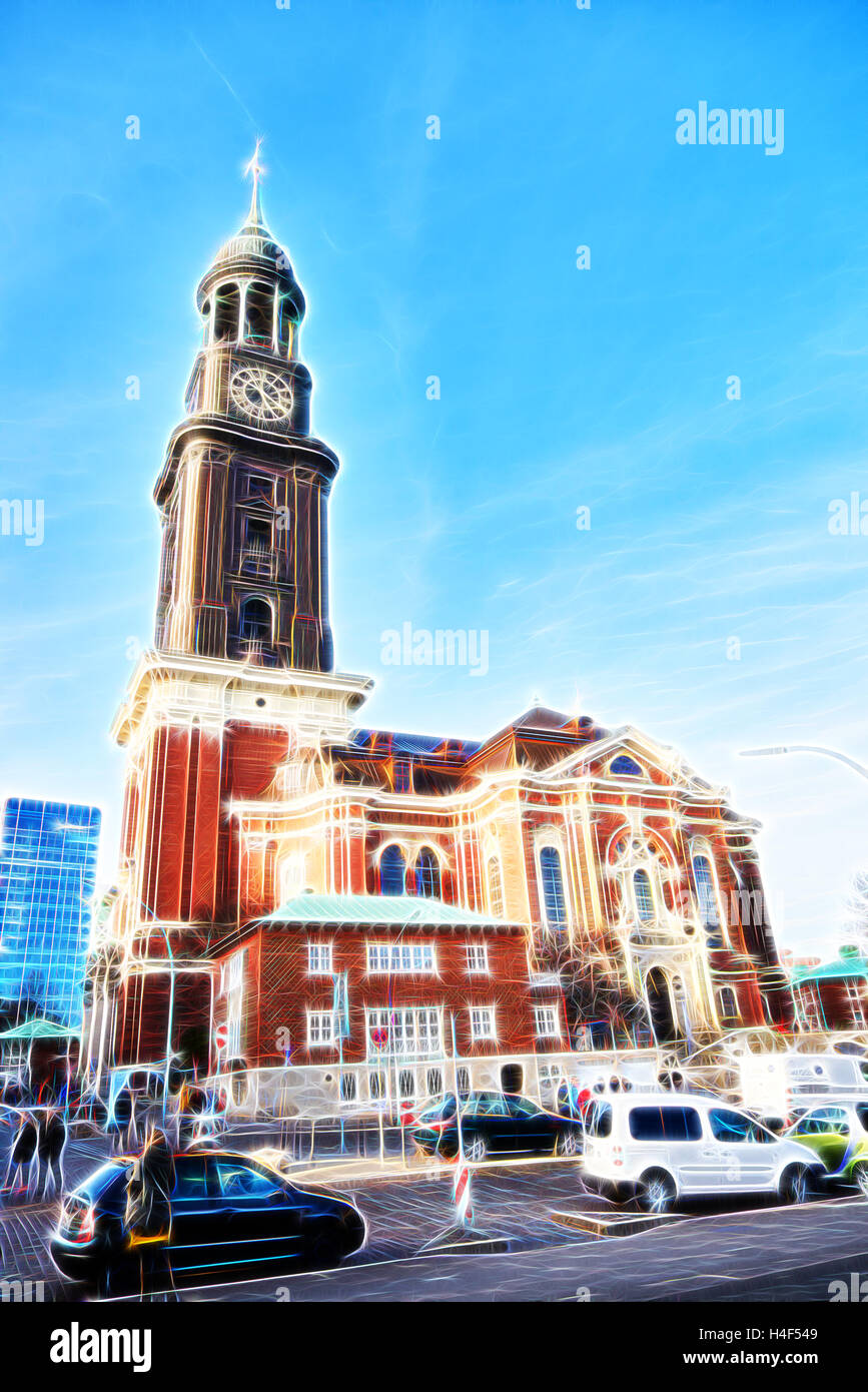 Hamburg st michaelis -Fotos und -Bildmaterial in hoher Auflösung – Alamy