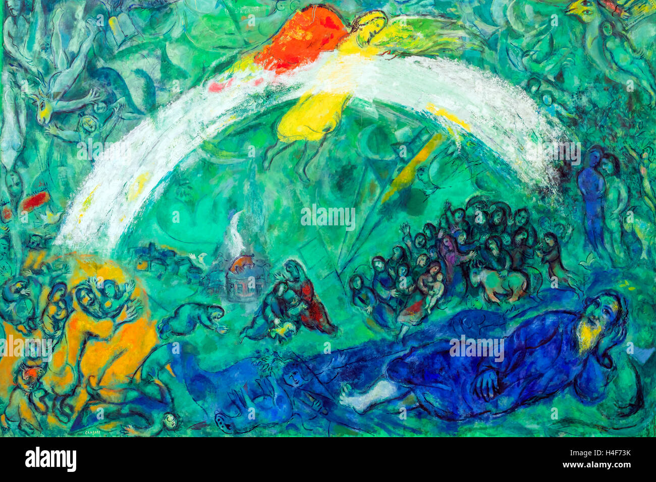 Musée Marc Chagall (Nationalmuseum Marc Chagalls biblische Botschaft ...