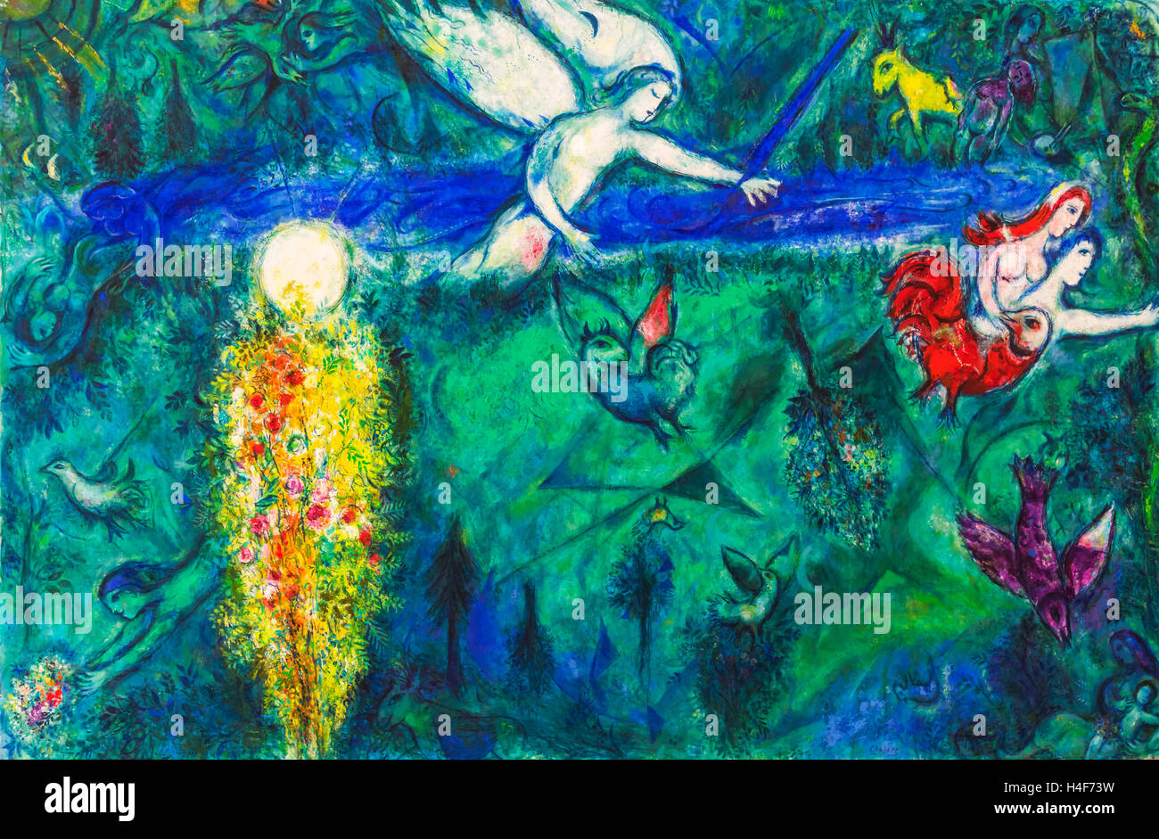 Adam eve musee marc chagall -Fotos und -Bildmaterial in hoher Auflösung – Alamy