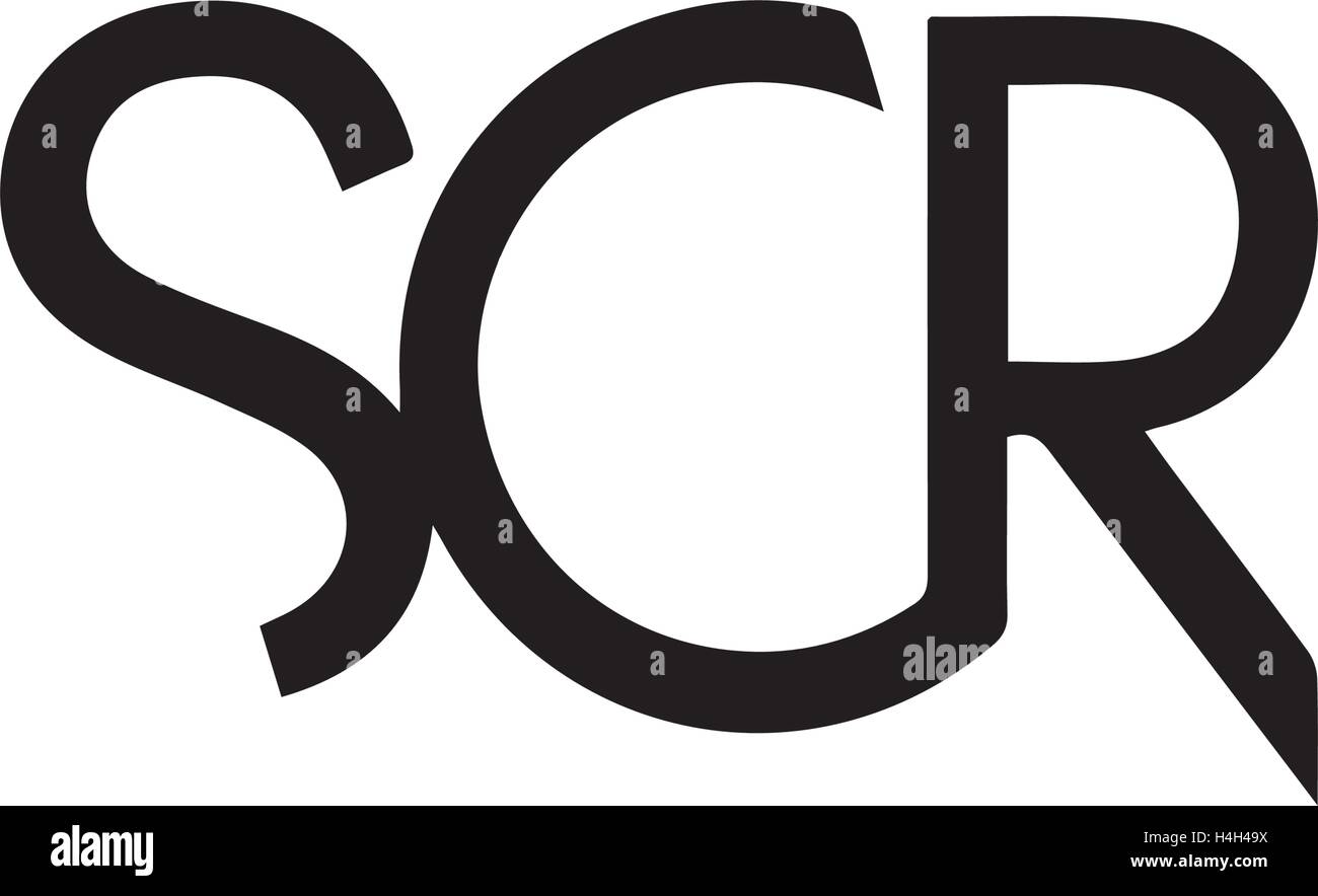 Scr logo Stock-Vektorgrafiken kaufen - Alamy
