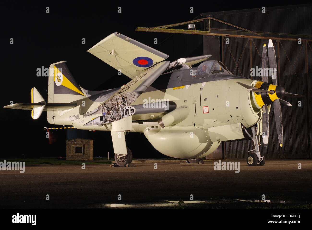Fairey Gannet Aircraft Stockfotos und -bilder Kaufen - Alamy