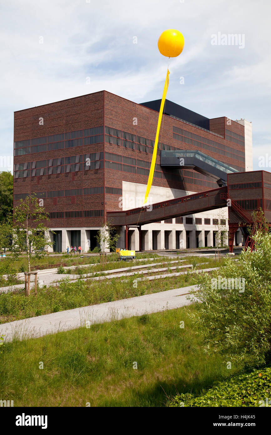 Gelbe Luftballons, Schachtzeichen, Minenschacht Zeichen, Ruhr 2010 ...