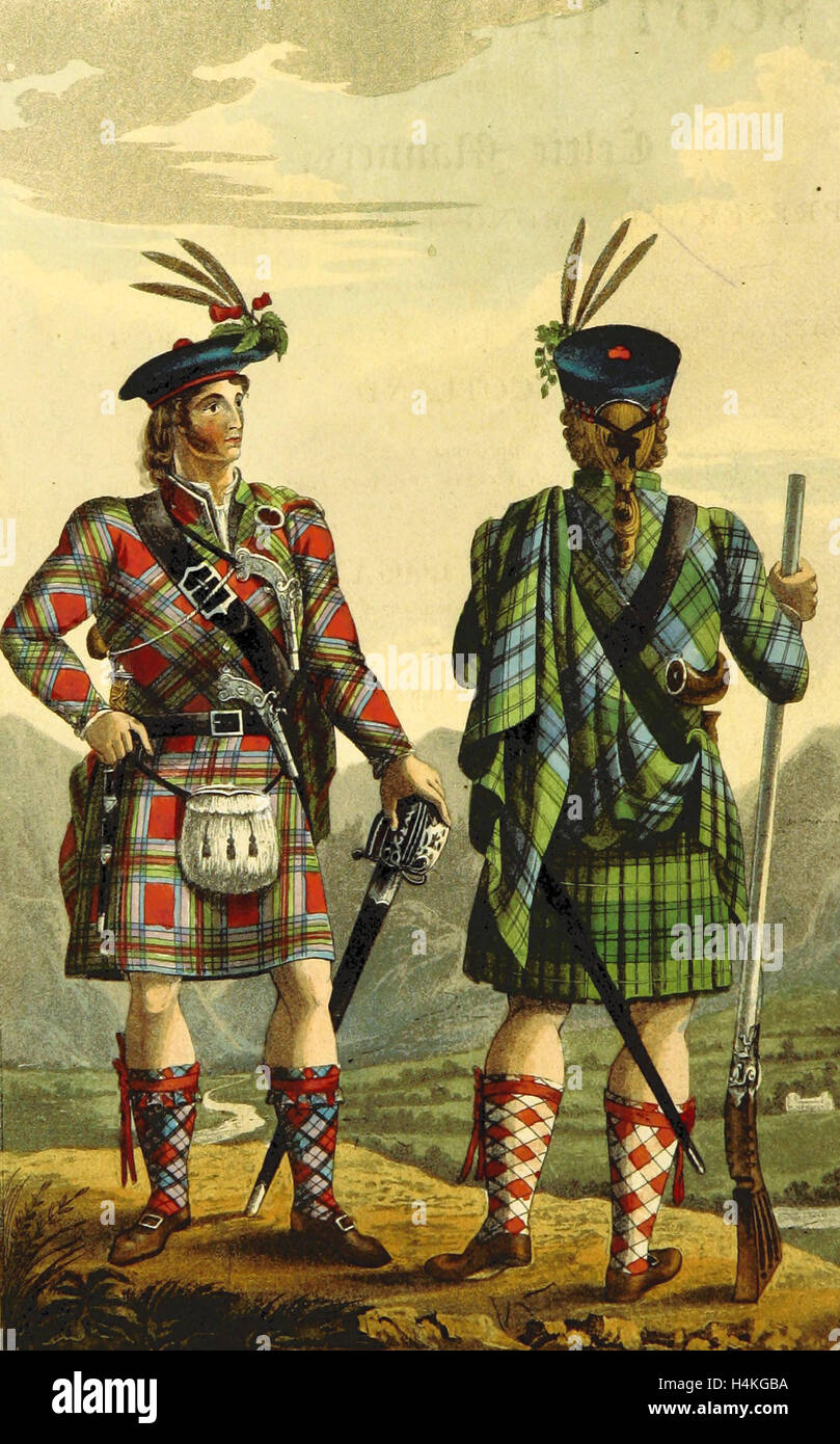 Gordon Tartans Stockfotos und -bilder Kaufen - Alamy