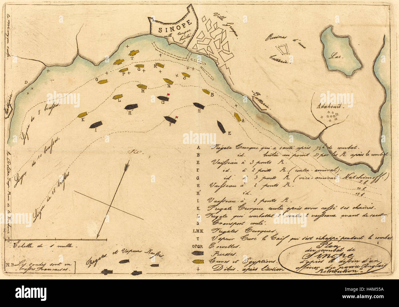 Schlacht Von Sinope Stockfotos und -bilder Kaufen - Alamy