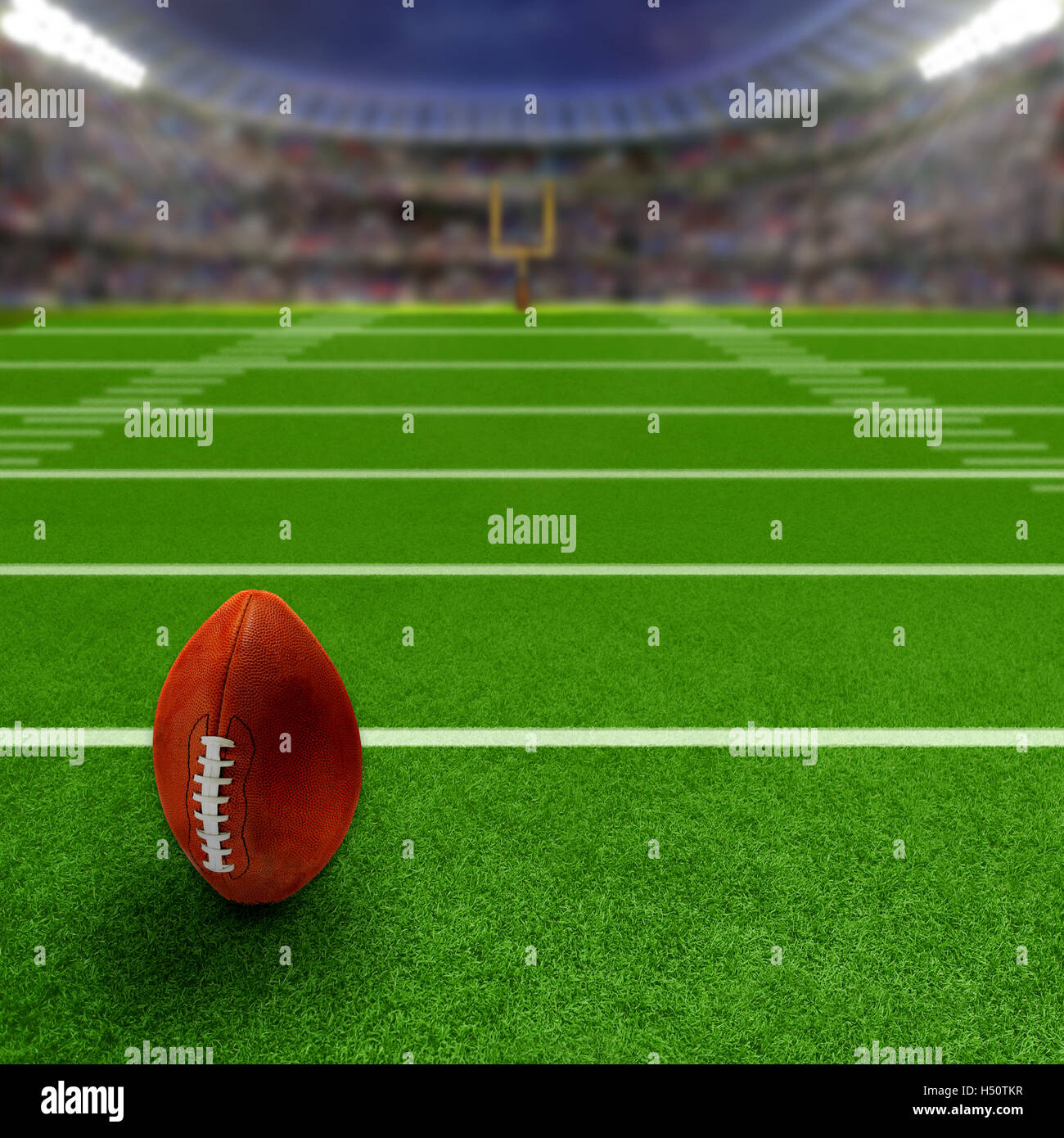 American football feld -Fotos und -Bildmaterial in hoher Auflösung – Alamy