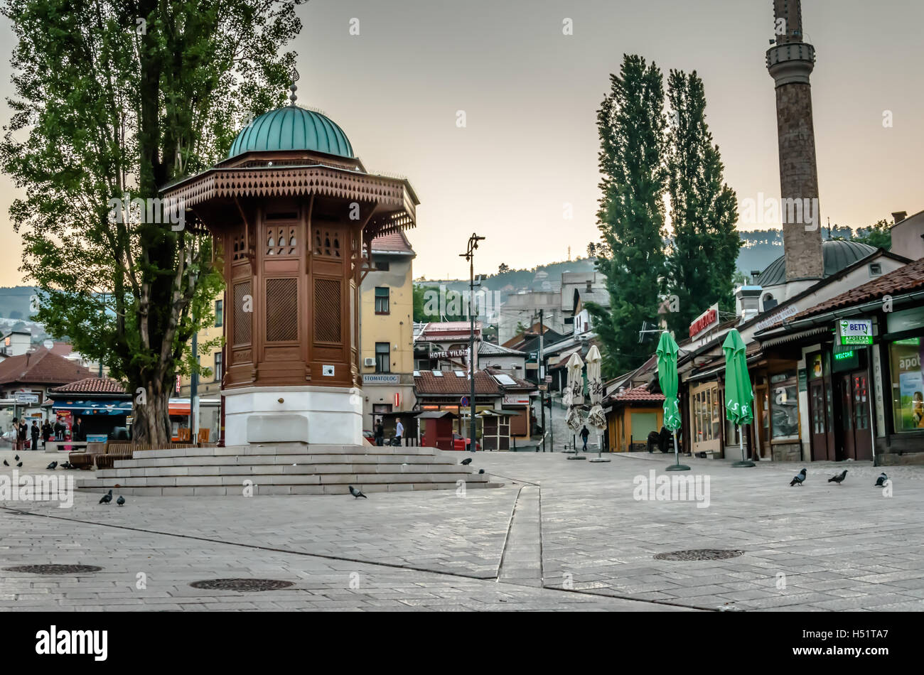 Sarajevo Sebilj Stockfotos und -bilder Kaufen - Alamy