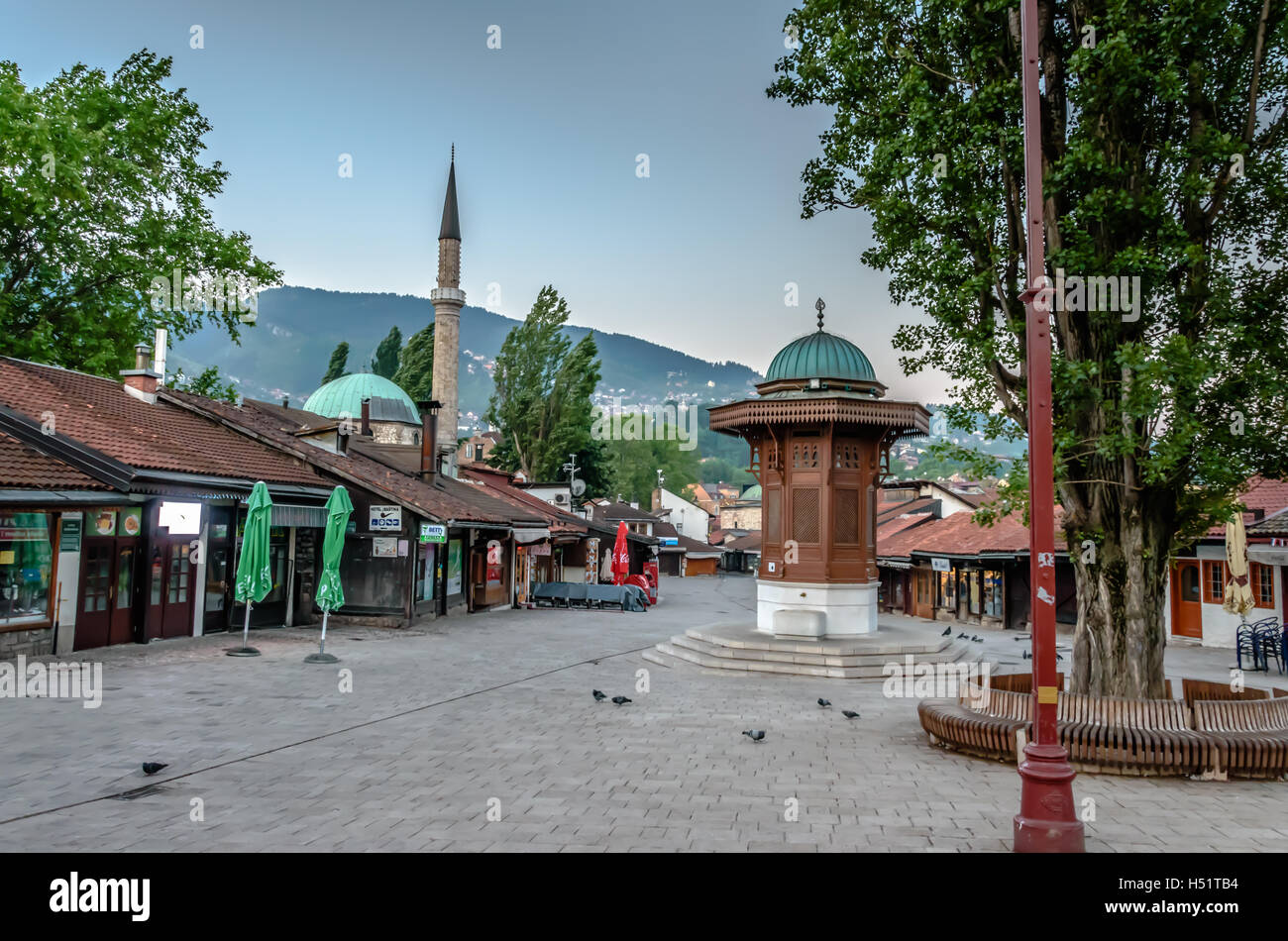 Sarajevo Sebilj Stockfotos und -bilder Kaufen - Alamy