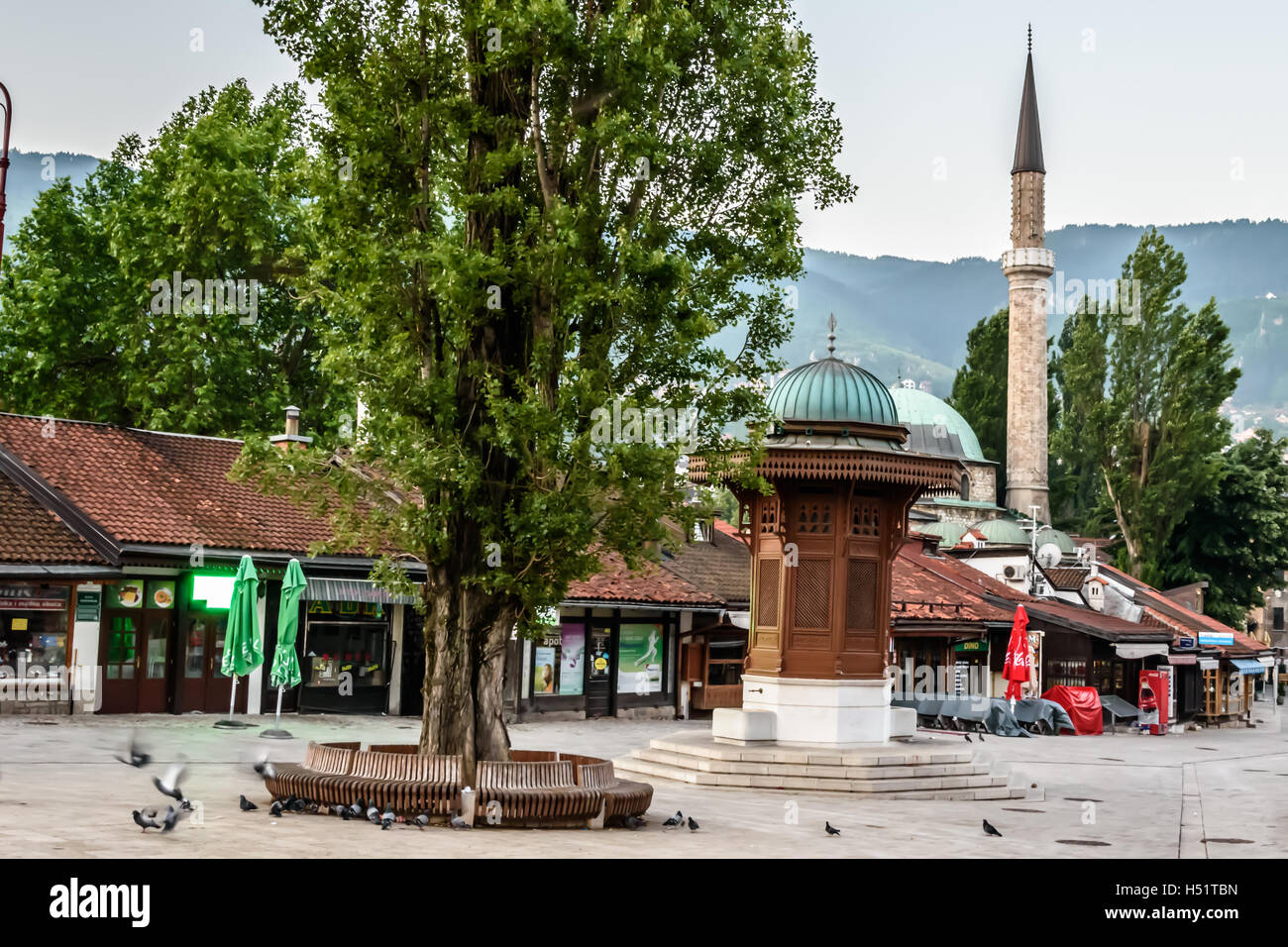 Sarajevo Sebilj Stockfotos und -bilder Kaufen - Alamy