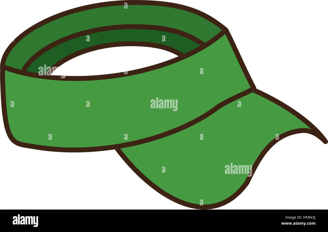 Golf-Hut einheitliche isoliert-Symbol Stock-Vektorgrafik - Alamy