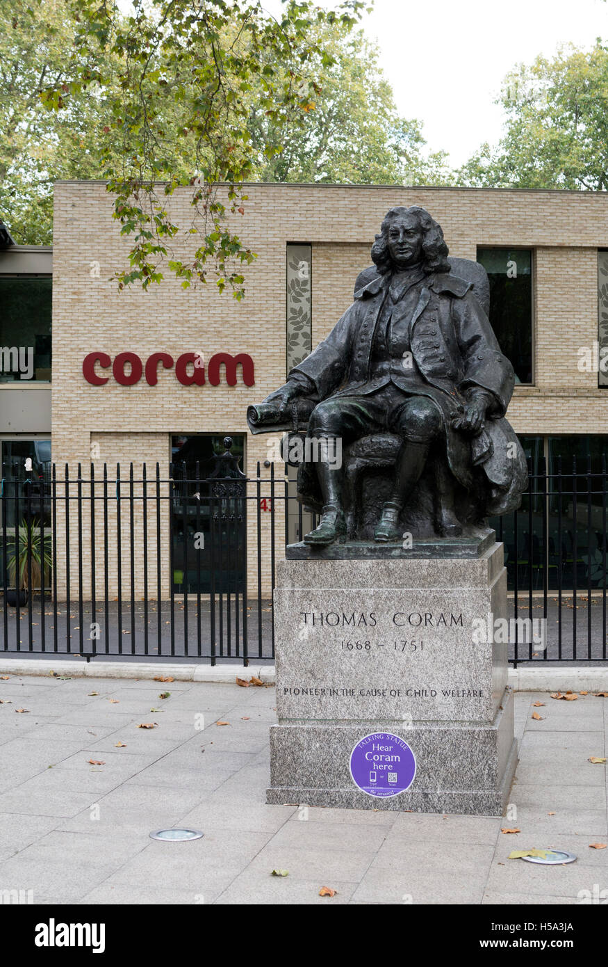 Brunswick square thomas coram -Fotos und -Bildmaterial in hoher ...