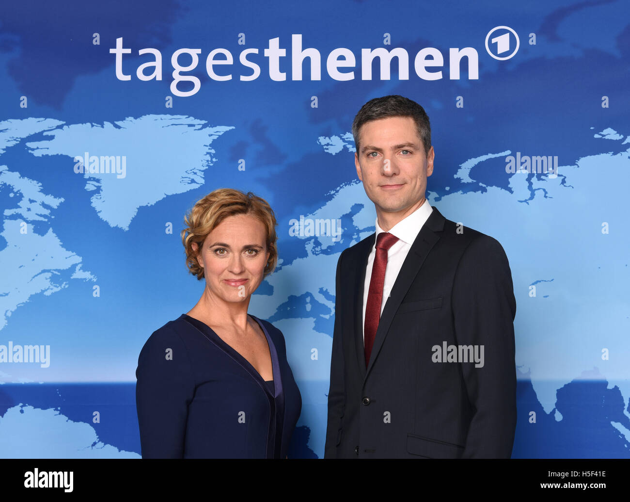 Hamburg, Deutschland. 20. Oktober 2016. Die Moderatoren der deutschen ...