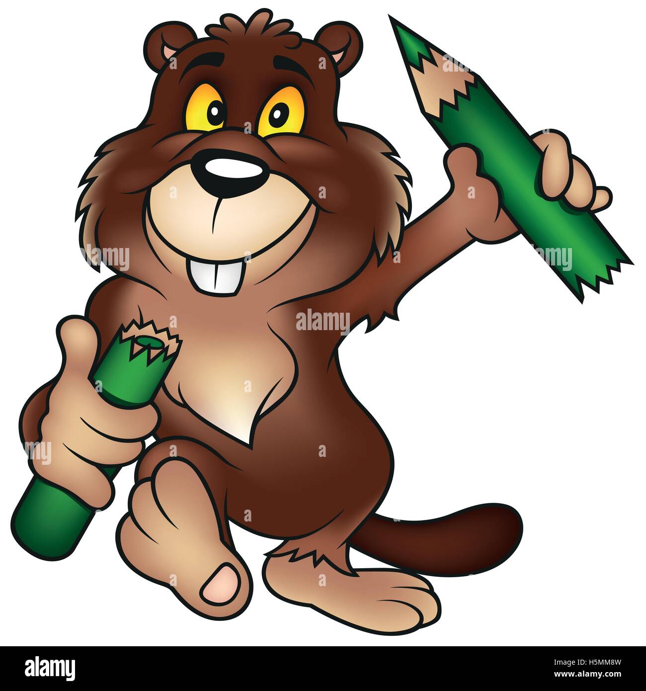 Beaver cartoon -Fotos und -Bildmaterial in hoher Auflösung – Alamy