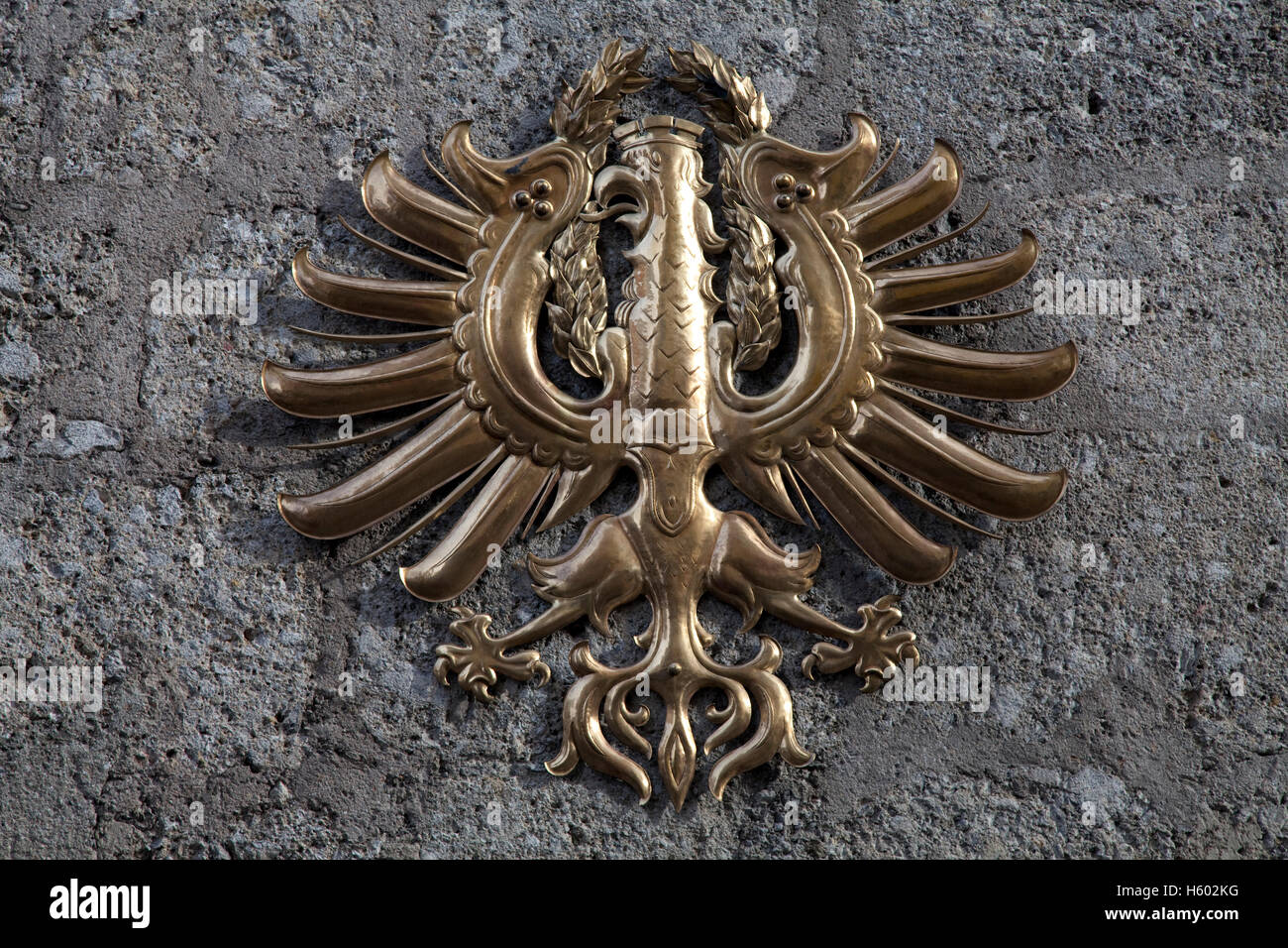 Wappen, Tirol, Österreich, Europa Stockfotografie - Alamy