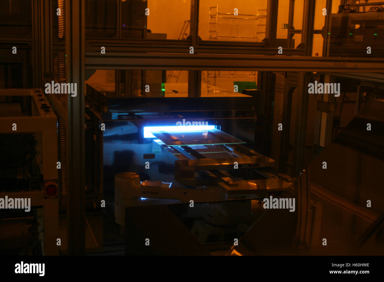 Fertigung, Fabrik, Cleanroon, Halbleiter Stockfotografie - Alamy