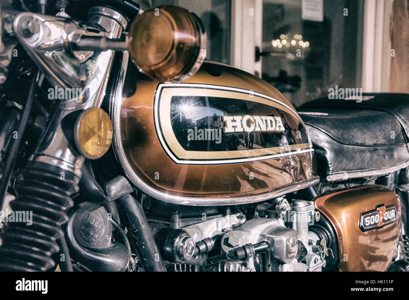 Honda classic motorcycle -Fotos und -Bildmaterial in hoher Auflösung ...