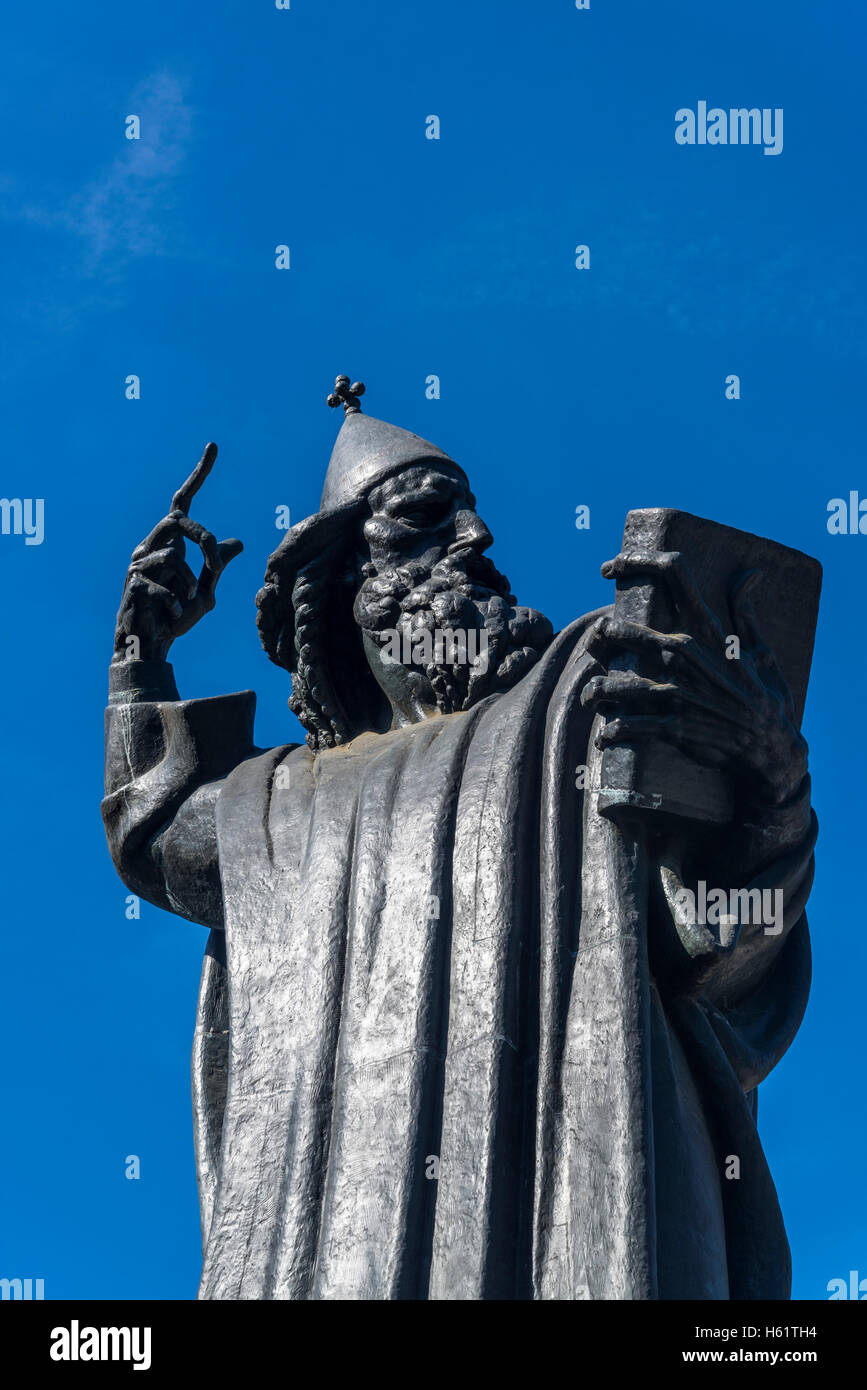 Statue des Bischofs Gregor von Nin im Giardin Park von Ivan Mestrovic ...