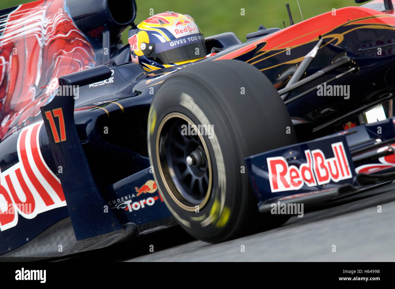 Motorsport, Jaime Alguersuari, SPA, im Toro Rosso STR4 Rennwagen ...
