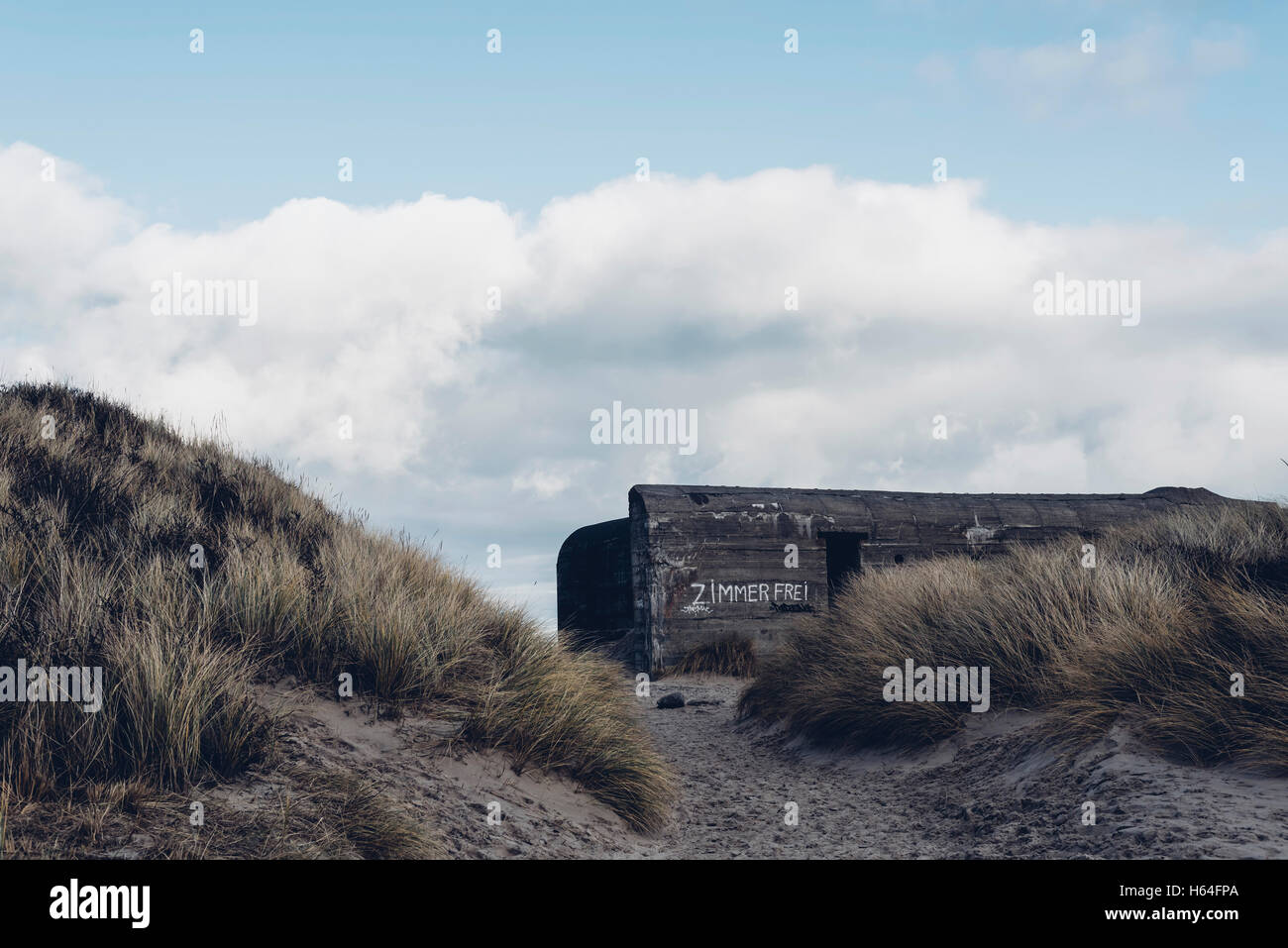 Bunker in dünen -Fotos und -Bildmaterial in hoher Auflösung – Alamy