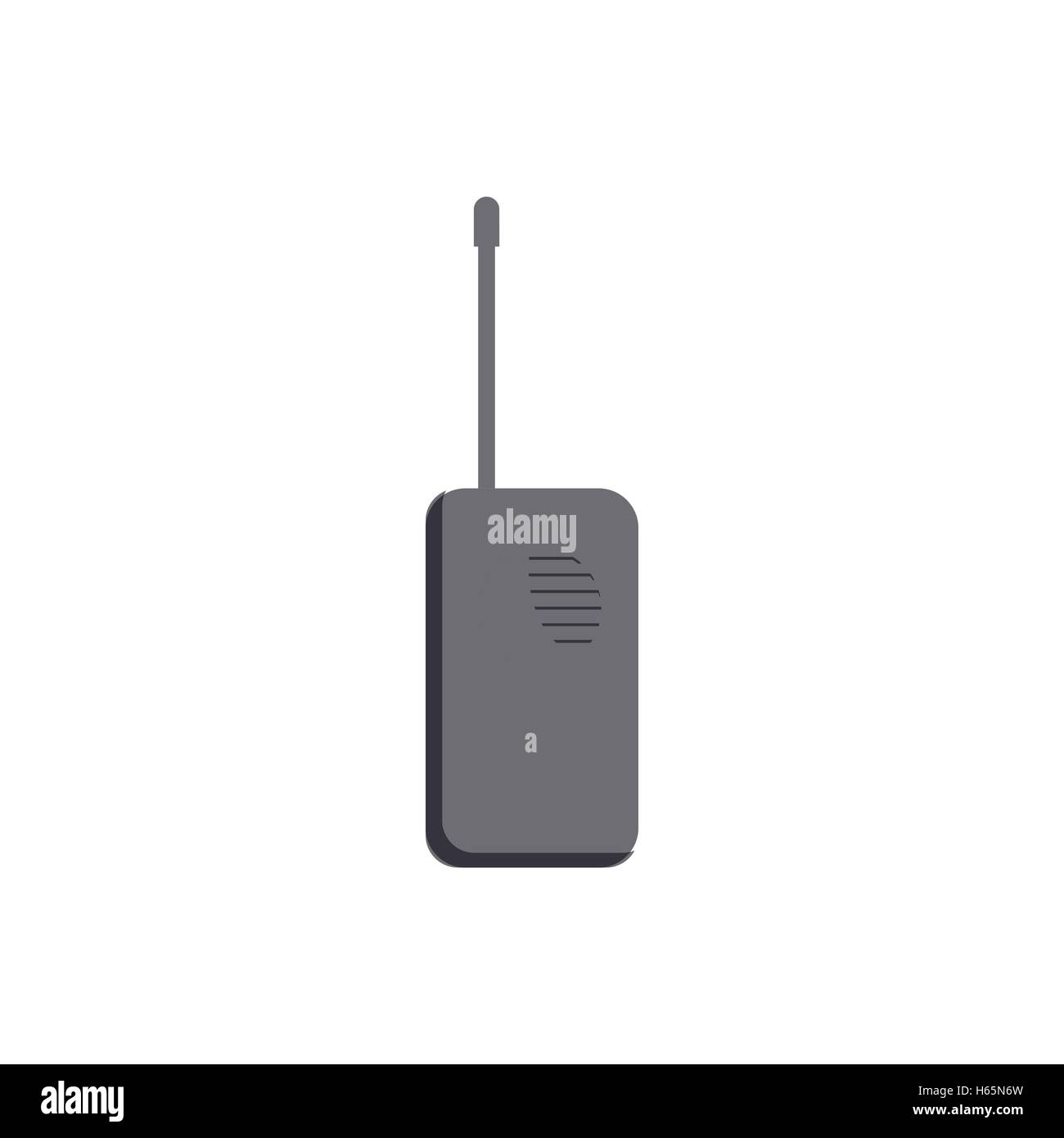 Radio-Transceiver-Symbol im Cartoon-Stil Stock-Vektorgrafik - Alamy