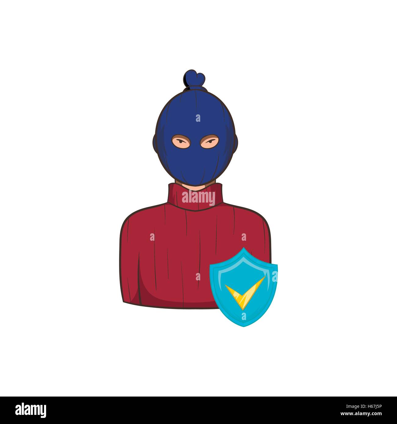 Dieb Cartoon Stockfotos und -bilder Kaufen - Alamy