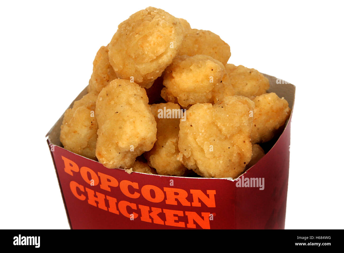Fried Chicken / Southern Fried Chicken / Popcorn Huhn Stockfotografie ...