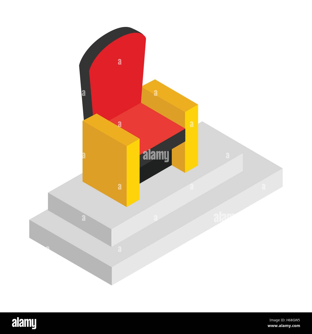 Blutroter thron -Fotos und -Bildmaterial in hoher Auflösung – Alamy