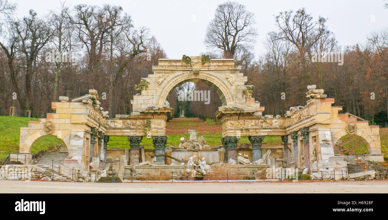 Die römische Ruine bekannt ursprünglich als die Ruine von Karthago, es ...