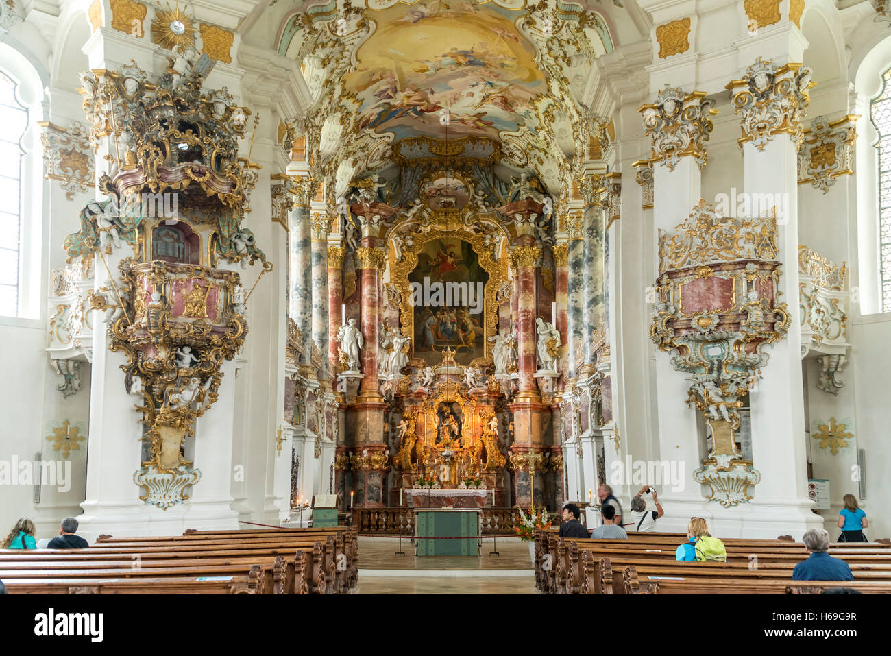 Kirche wieskirche bayern deutschland -Fotos und -Bildmaterial in hoher ...