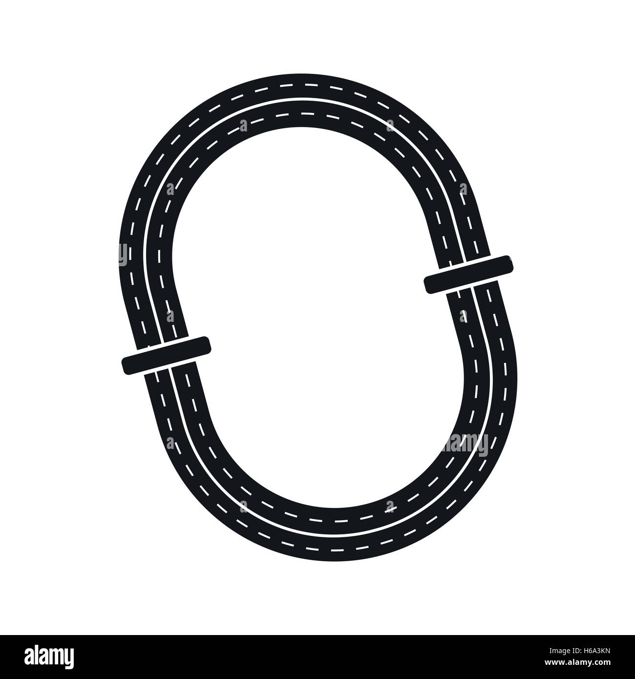 Rennstrecken symbol Stock-Vektorgrafiken kaufen - Seite 2 - Alamy