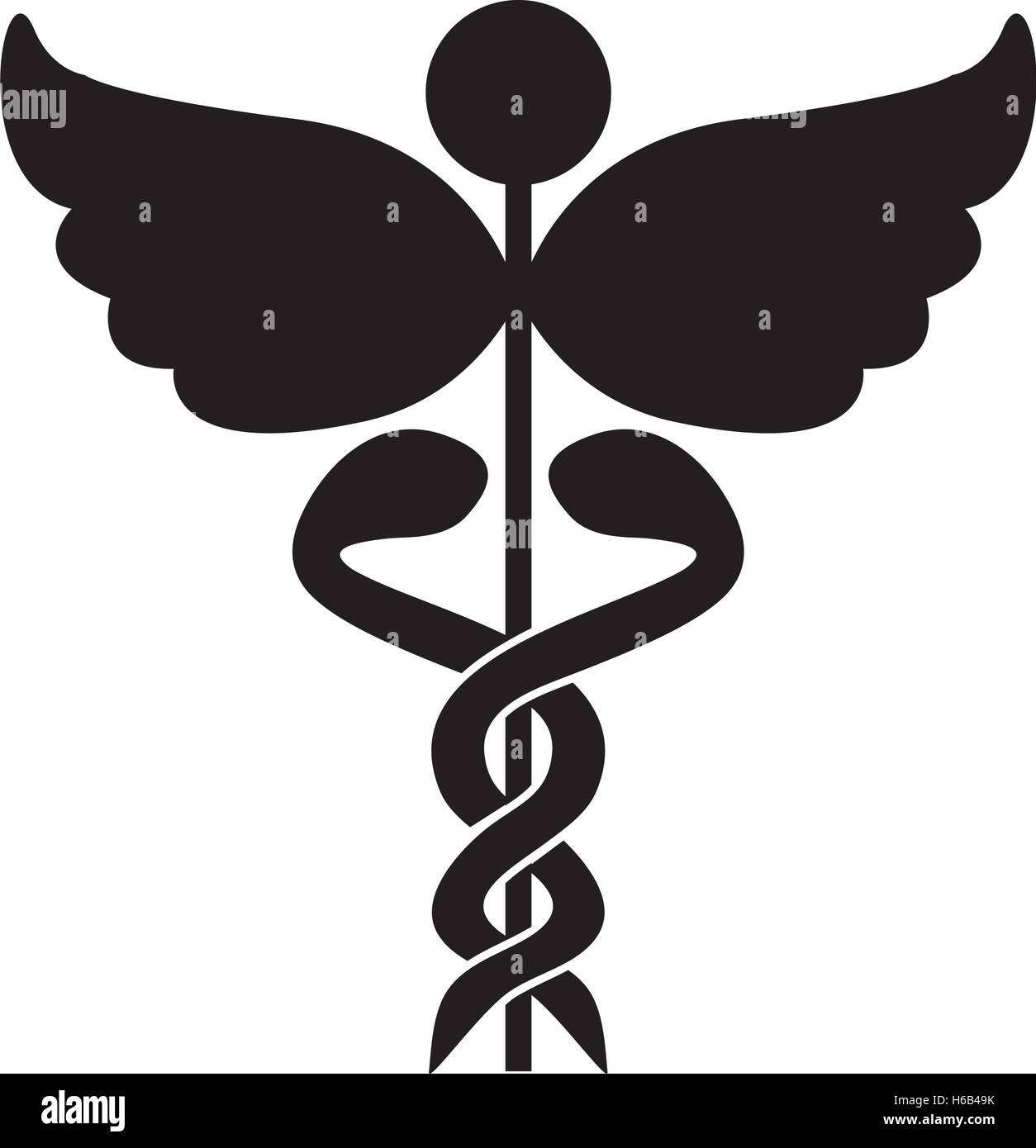 Asklepios stab Stock-Vektorgrafiken kaufen - Alamy